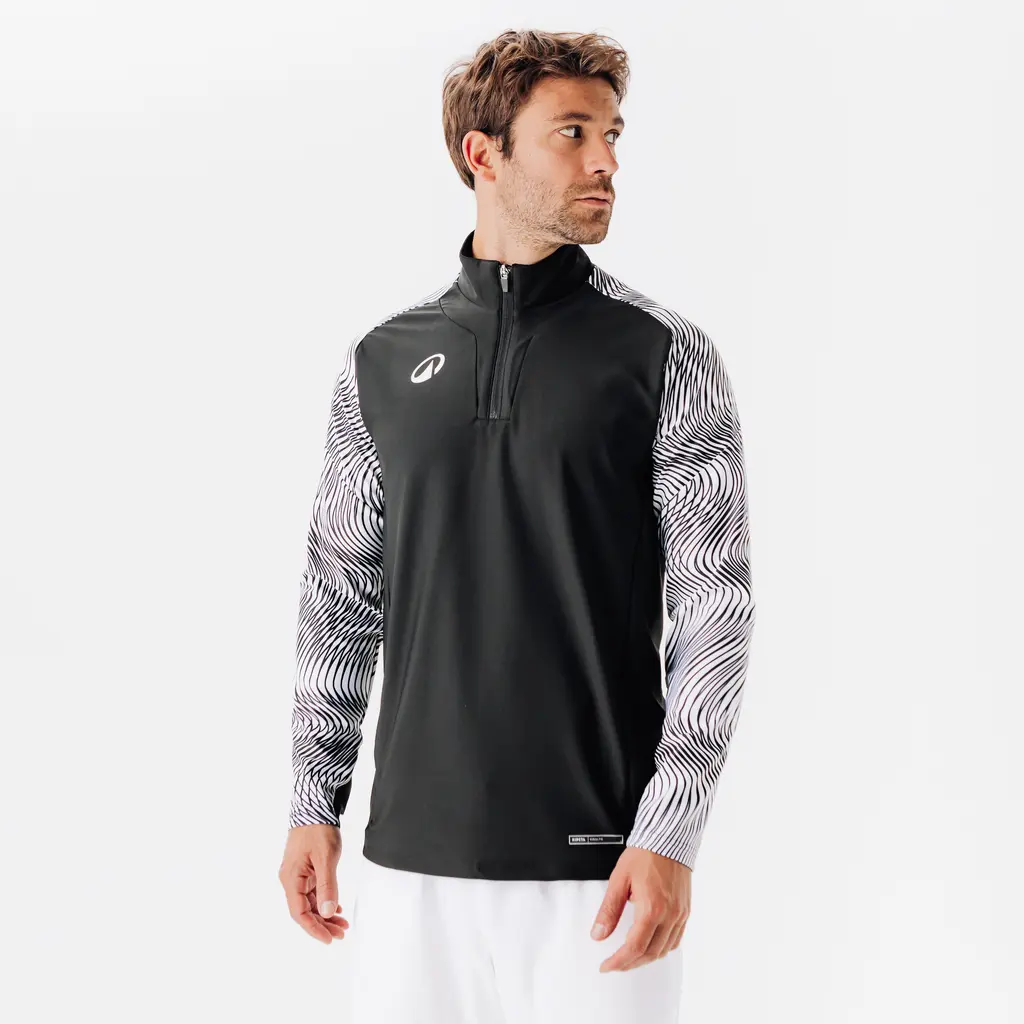 Dukserica s polurajsferšlusom Viralto Wavy Club