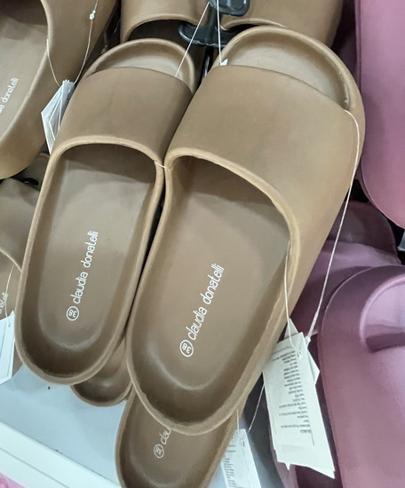 NOVO Gumene braon papuce 36-40