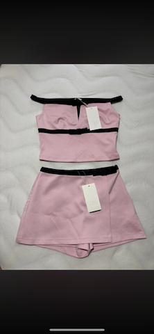 ZARA komplet sorts i majica