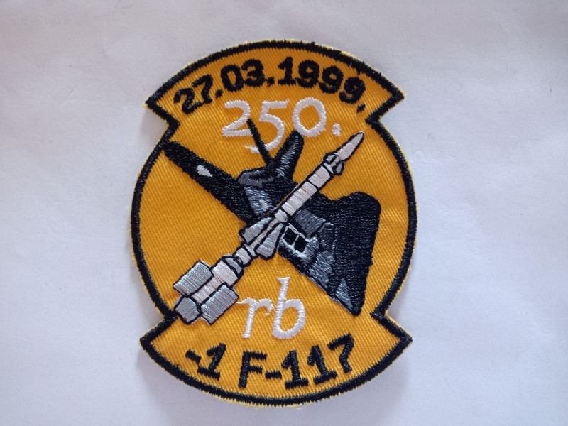 ŠEVRON POVODOM OBARANJA F117 1999.