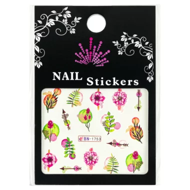 PERFECT NAILS
Nalepnice za nokte vodena ASNZJT 753 cveće