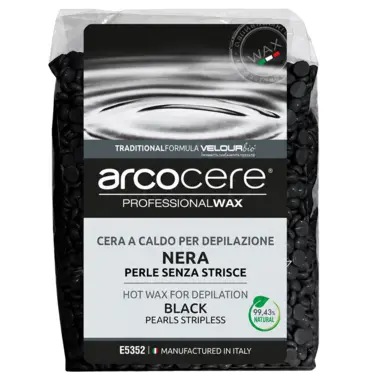 ARCO COSMETICI
Vosak u perlama za toplu depilaciju - crni 1000 ml