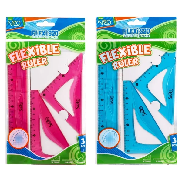 Flexi S20, set lenjira, 20cm, 3K
