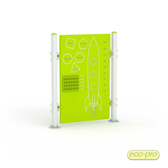 Interaktivni panel raketa-metal