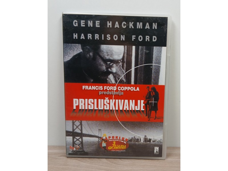 PRISLUSKIVANJE DVD The Conversation Gene Hackman origin