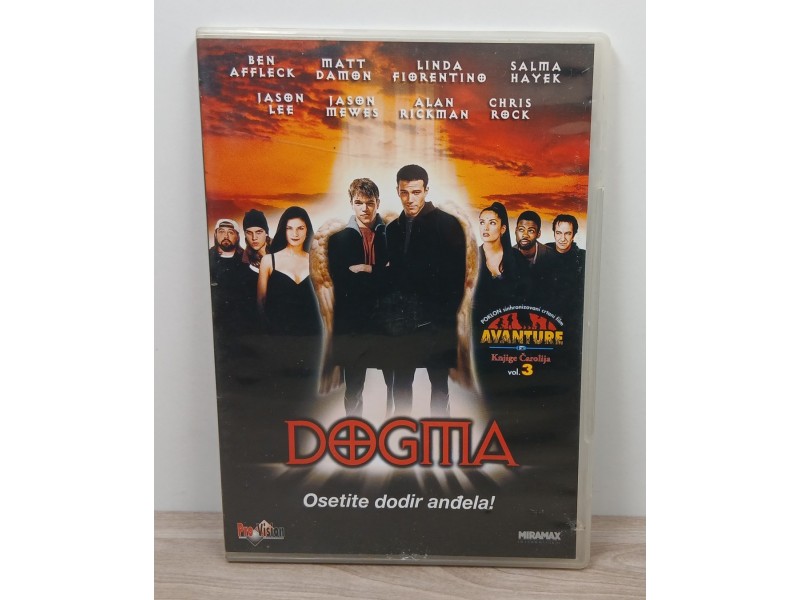 DOGMA DVD Matt Damon Ben Affleck komedija
