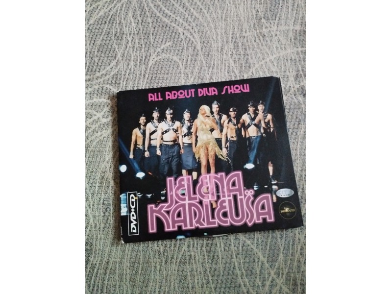 Jelena Karleusa audio cd + dvd Diva show