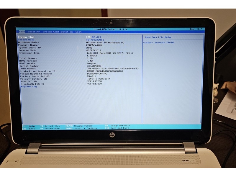 HP Pavilon laptop (15-n215ez)