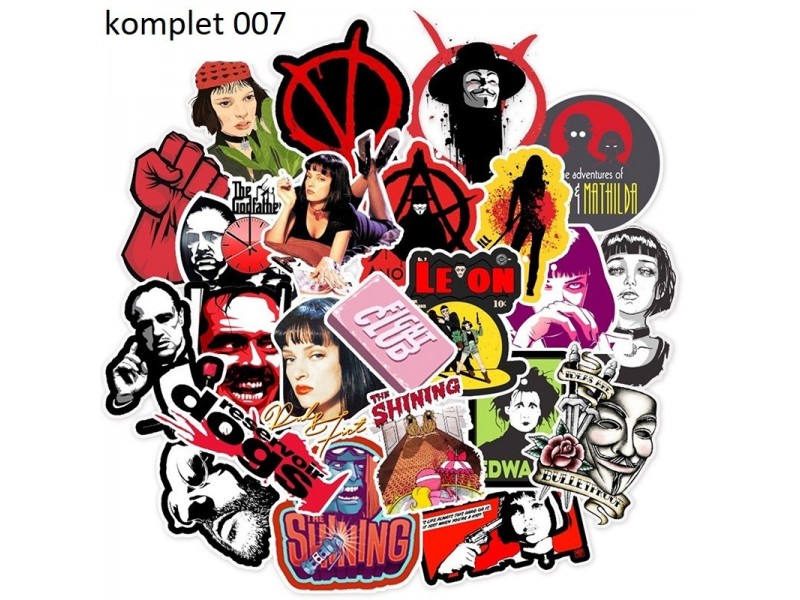Stikeri kultni filmovi - 50 komada