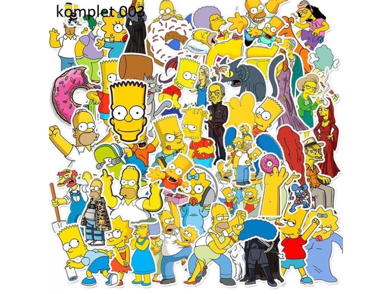 Stikeri Simpsonovi - 50 komada