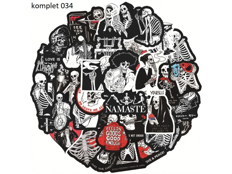Stikeri kostur - 50 komada