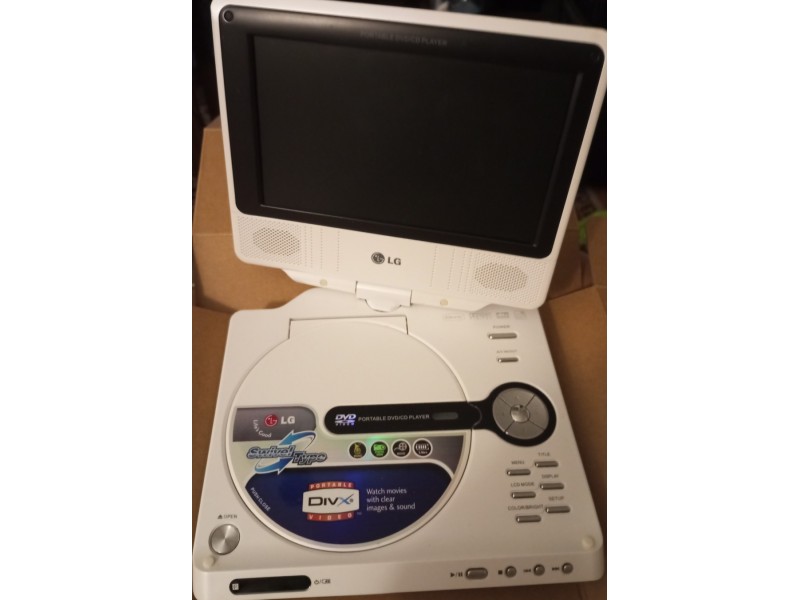 LG DVD player.