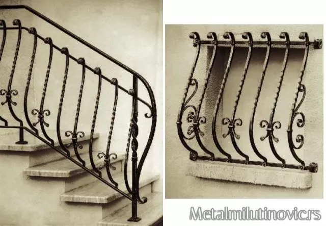 KOVANI GELENDERI - MODEL 5