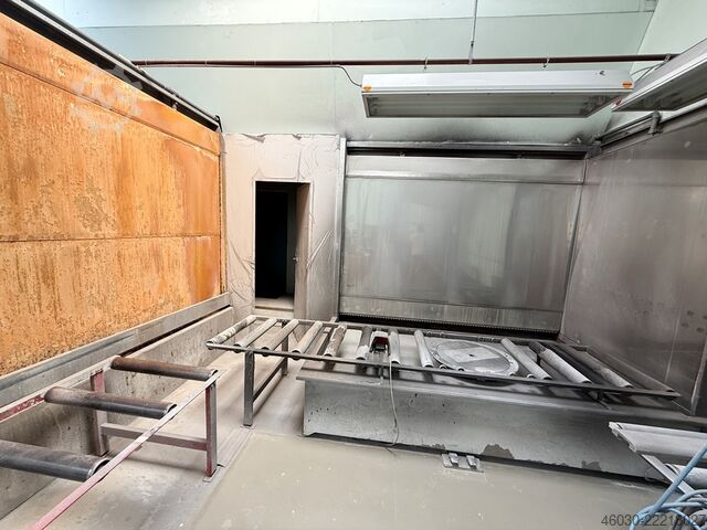 Prskališta sa navodnjavanjem vodom
Komplette Lackieranlage Complete painting line