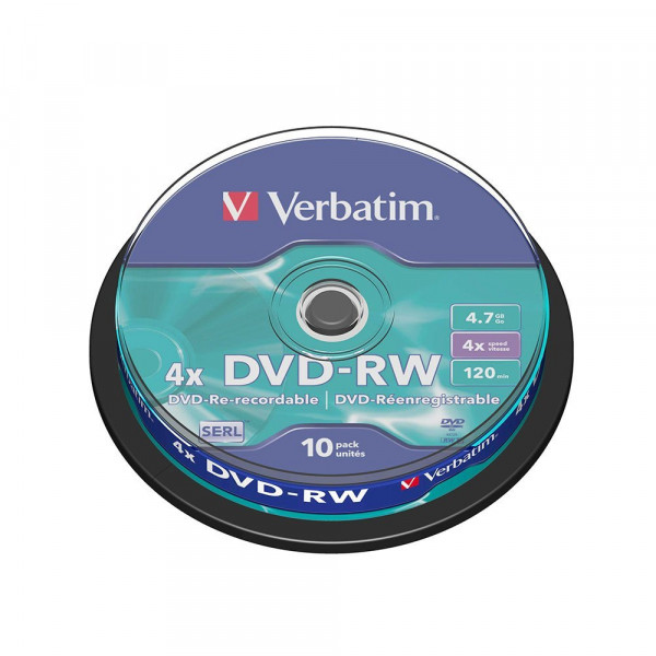 Verbatim DVD-RW spindle 1/10