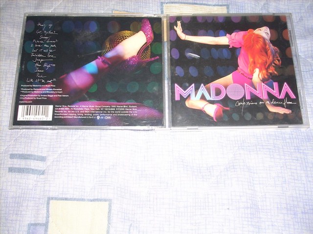 Madonna ‎– Confessions On A Dance Floor CD EU 2005.