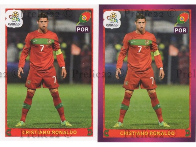 EURO 2012 broj 280 Ronaldo (oba izdanja)