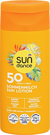 SUNDANCE
Mleko za zaštitu od sunca, SPF50, putna ambalaža, 50 ml