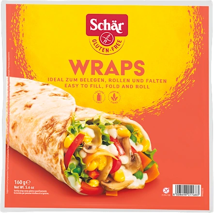 Schär
WRAPS tortilja, bez glutena, 160 g