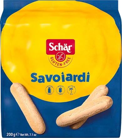 Schär
Savoiardi Biscotti piškote, bez glutena, 200 g