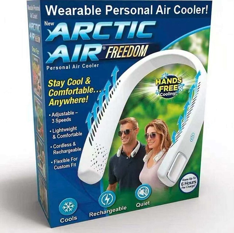 06. Arctic Air – lični hladnjak – Arctic Air ventilator za vrat OPIS