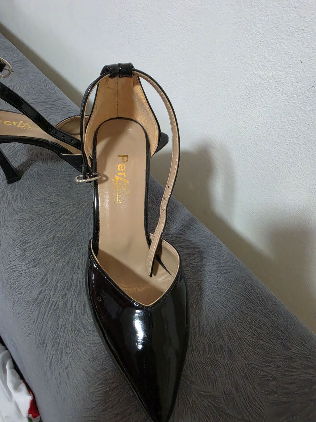 Elegantne ženske cipele na štiklu – Perla - Model: d’Orsay salonke sa