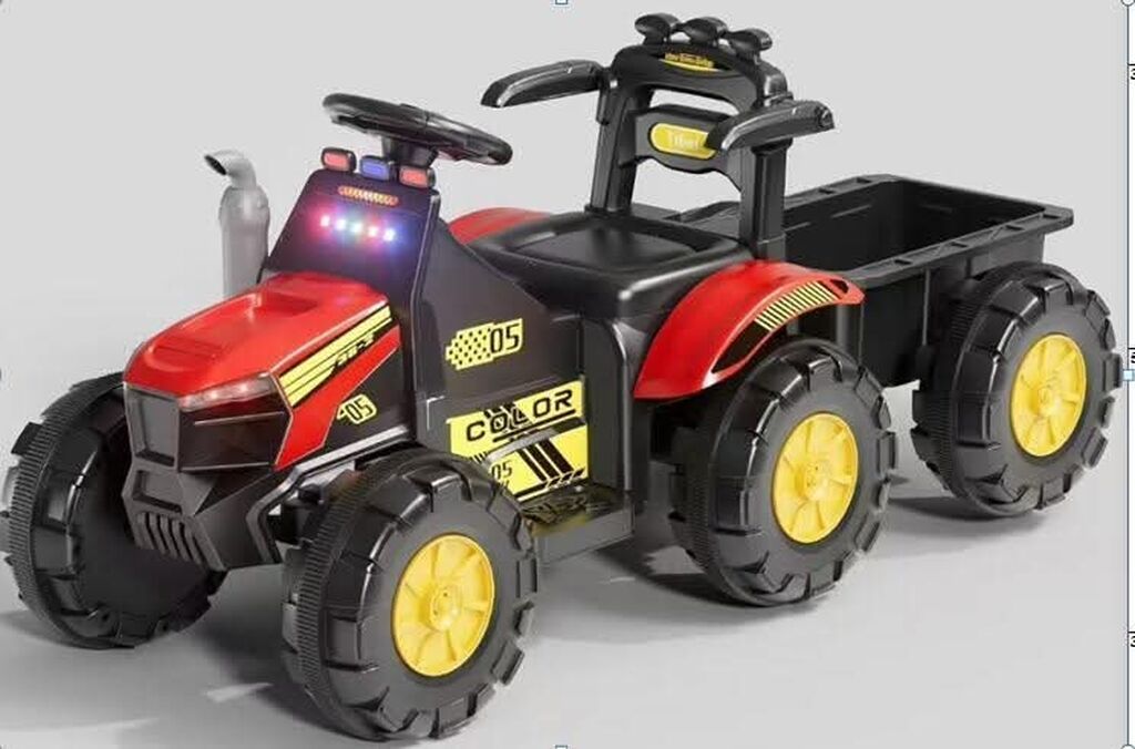 Traktor na akumulator sa 6 točkova (CT-206358) Atraktivan traktor na