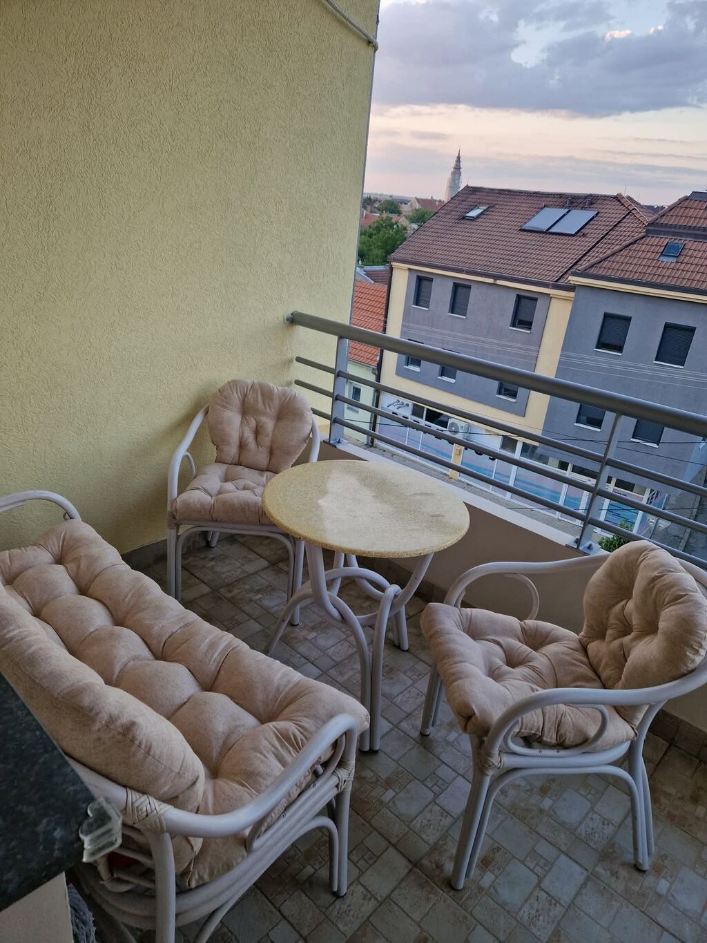 Set jastučića za baštenski/balkonski nameštaj - Komplet udobnih