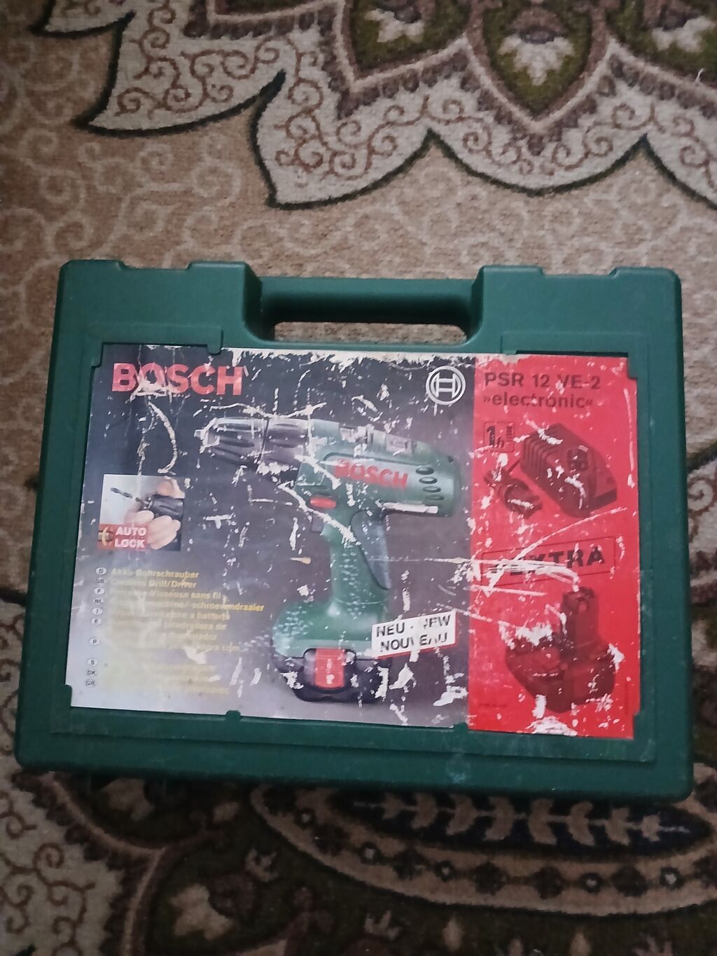 Bosch PSR 12 VE-2 – akumulatorska bušilica/odvijač u koferu