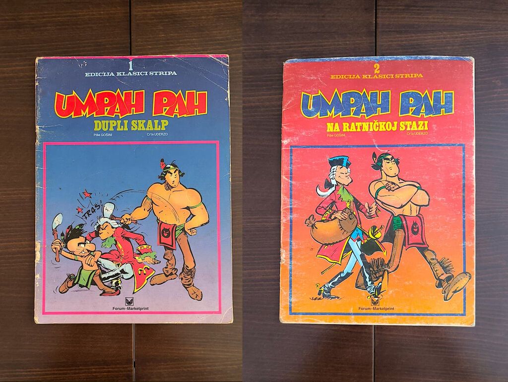 Umpah Pah – brojevi 1 i 2 (1990, Forum, Novi Sad) Prodajem prva dva