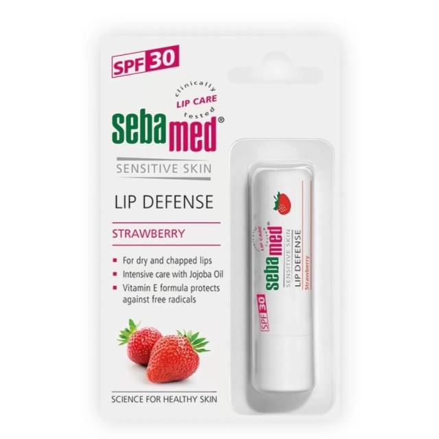 SEBAMED BALZAM ZA USNE SPF30 JAGODA 4,8g