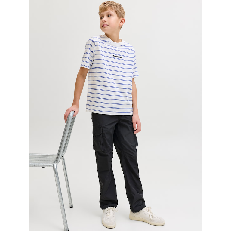 J&J Crne Dečije Pantalone JPSTKANE IVAN TECH CARGO JOGGER JNR