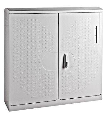 Kablovski razvodni orman serije J, 2 vrata, veličine 2
tačkasta površina, V=850 Š=1130 D=320 mm, ugao otvaranja vrata 180°