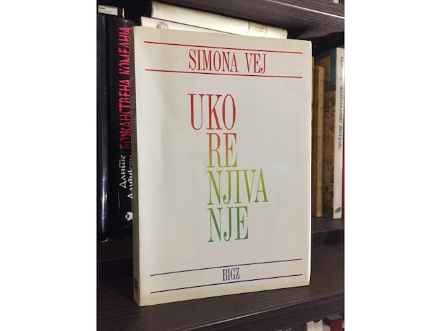 Simona Vej UKORENJIVANJE