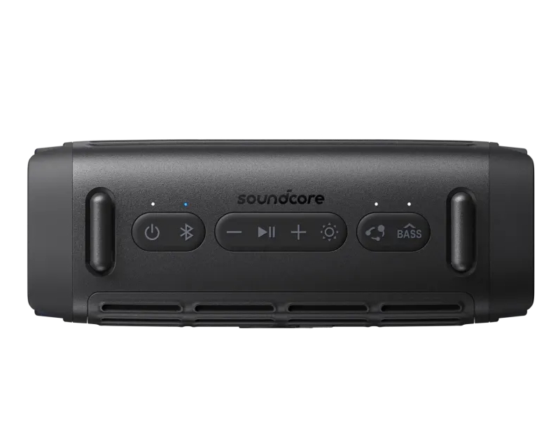 ANKER Soundcore Bluetooth zvučnik IP68, RGB, 16h, crni