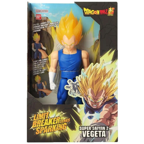 Bandai DB38567 Dragon Ball Limit Breaker Sparking- Super Saiyan 2 Vegeta