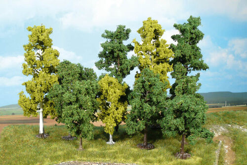 NEW! Heki 1380 Leafy Trees 10 - 18 cm (40 pcs)