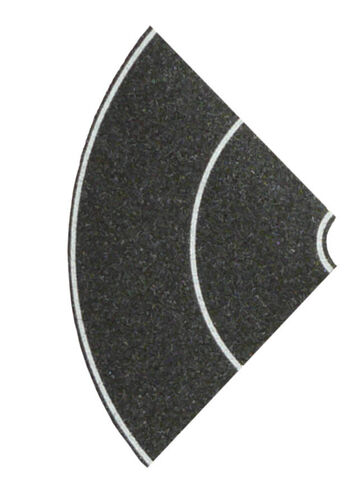 NEW! Heki 6582 Self Adhesive Curves 90° Asphalt N (4 pcs)