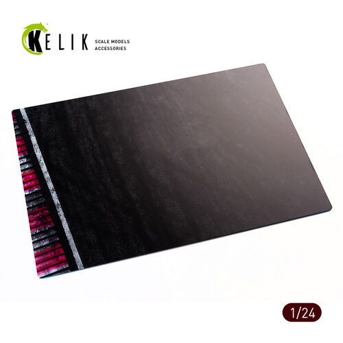 NEW! KELIK KS24018 Racing Track for 3 models - Base (410 x 270 mm / Acrylic)