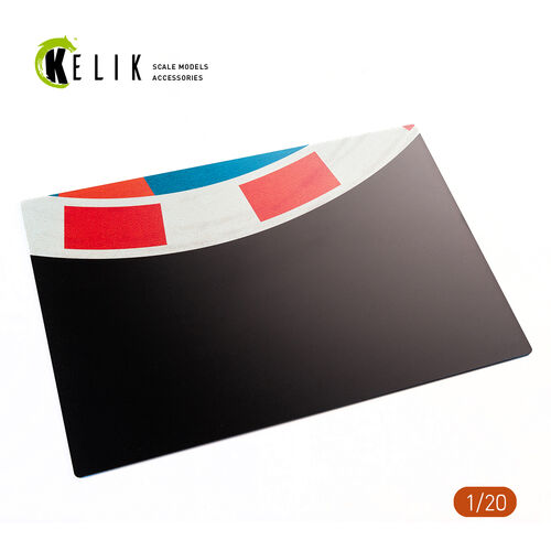 NEW! KELIK KS20007 Miami Grand Prix for 2 Bolides Base (410 x 270 mm / Acrylic)