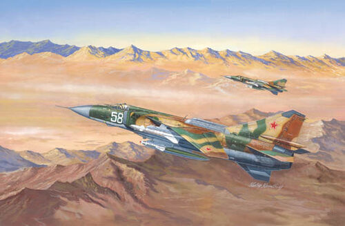 Trumpeter 02856 Russian MIG-23MLD Flogger-K