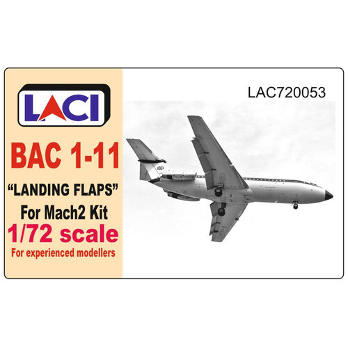 NEW! LACI 720053 BAC 1-11 - Landing Flaps (for Mach2 Kits / 3D-Printed)