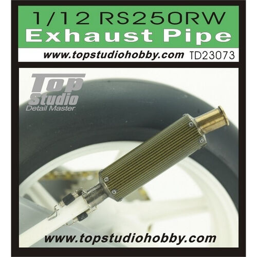 NEW! Top Studio TD23073 Honda RS250RW - Exhaust Pipe
