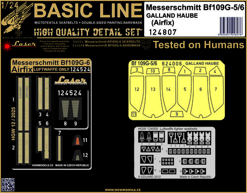 NEW! HGW Models 124807 Messerschmitt Bf-109 G-5 / G-6 - Galland Haube (for Airfix Kits)