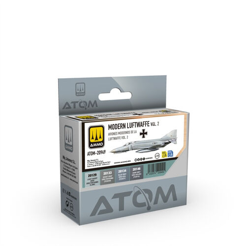 NEW! AMMO of Mig Jimenez ATOM-20949 Modern Lutwaffe Volume 2 Set