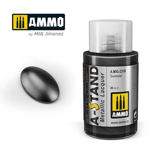 AMMO of Mig Jimenez A.MIG 2319 Gunmetal