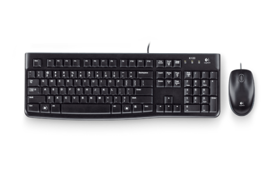 TAST + MIŠ LOGITECH MK120 Wired Desktop US + miš, USB 920-002563