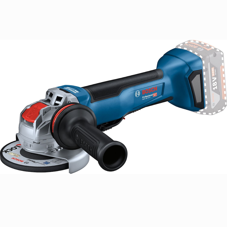 Bosch – Aku ugaona brusilica za beton 115mm GWX 18V-10 P, Solo – 06019J4200