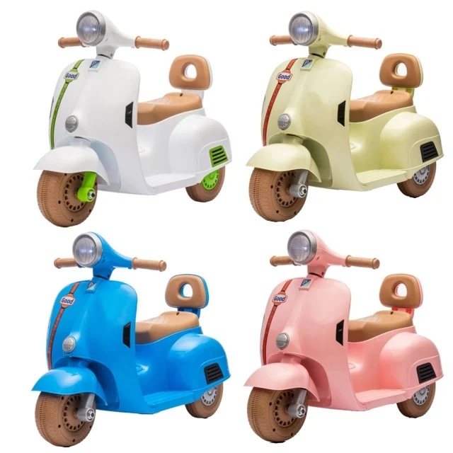 Motor Vespa na akumulator 6V - dečiji motor sa muzikom i LED svetlima 601719