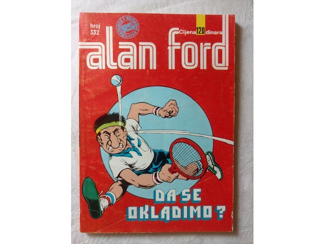 (s) Alan Ford (vjesnik) 332 - Da se okladimo?